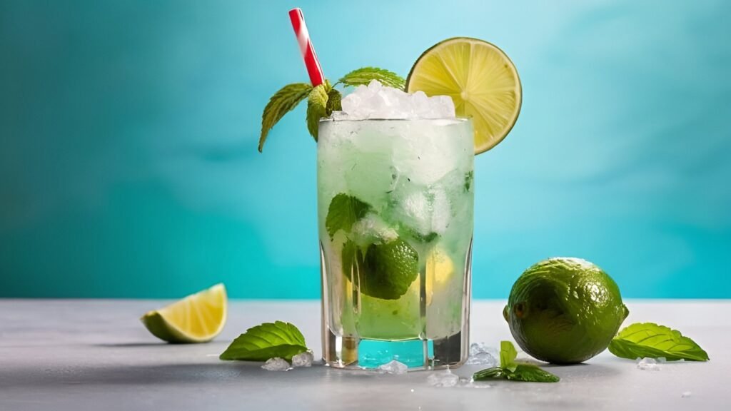 Frozen Mojito Cocktail Recipe - MINUTE BARTENDER