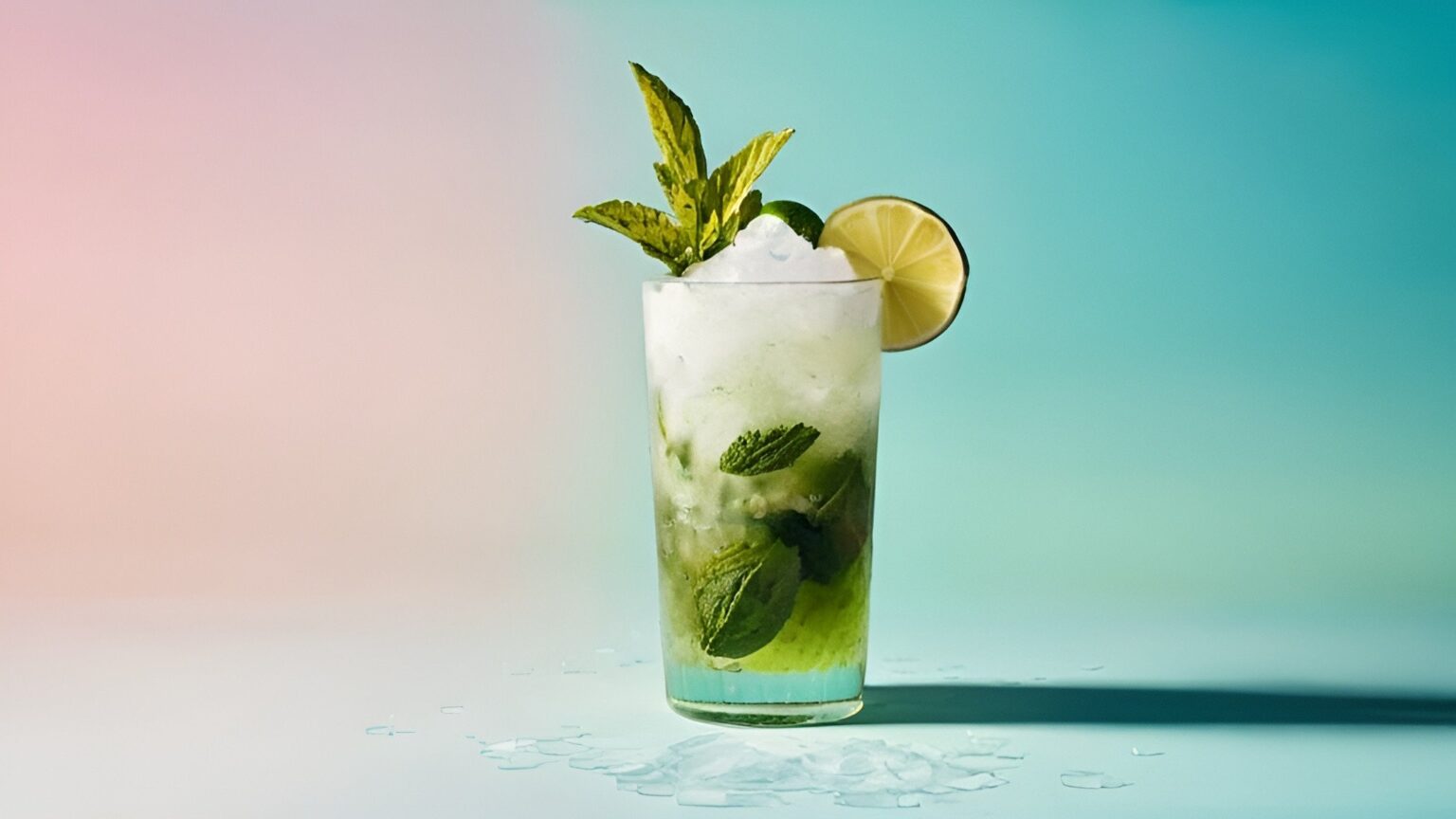 Frozen Mojito Cocktail Recipe - MINUTE BARTENDER