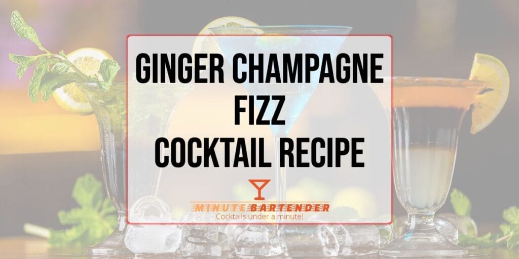 Cherry Champagne recipe - MINUTE BARTENDER